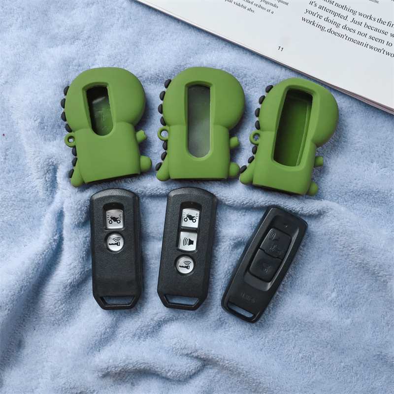 Cute Dinosaur Car Scooter Smart Key Case For Honda X ADV SH125 SH 300 ...
