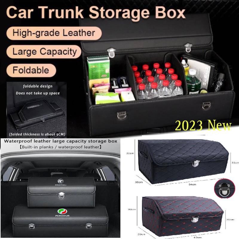 Luxury Car Trunk Storage Box Multipurpose Collapsible Organizer Car ...