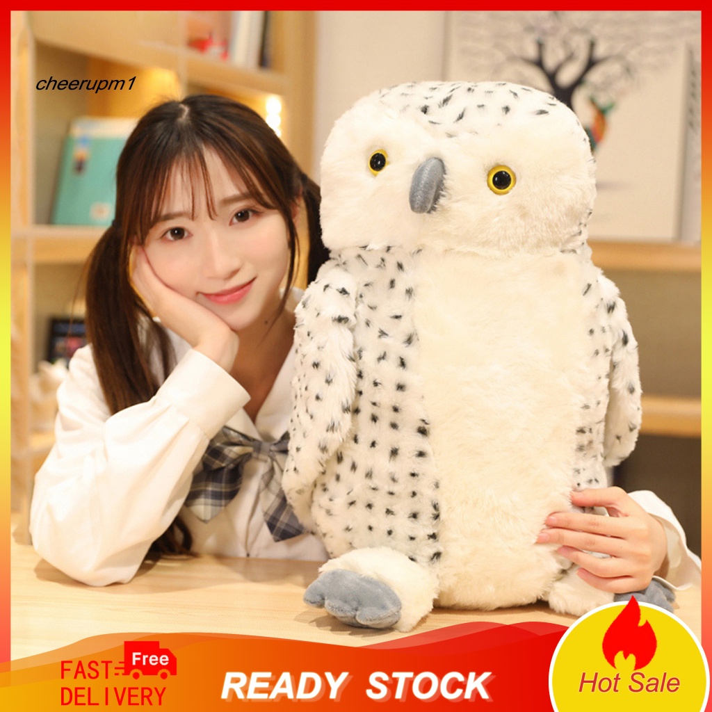 CHEER 20/30/50cm Cozy Touch Owl Plush Toy Home Decoration Owl Stuffed ...