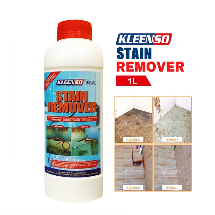 KLEENSO Concentrated Stain Remover (1 Litre) Pencuci Lantai Hilang ...