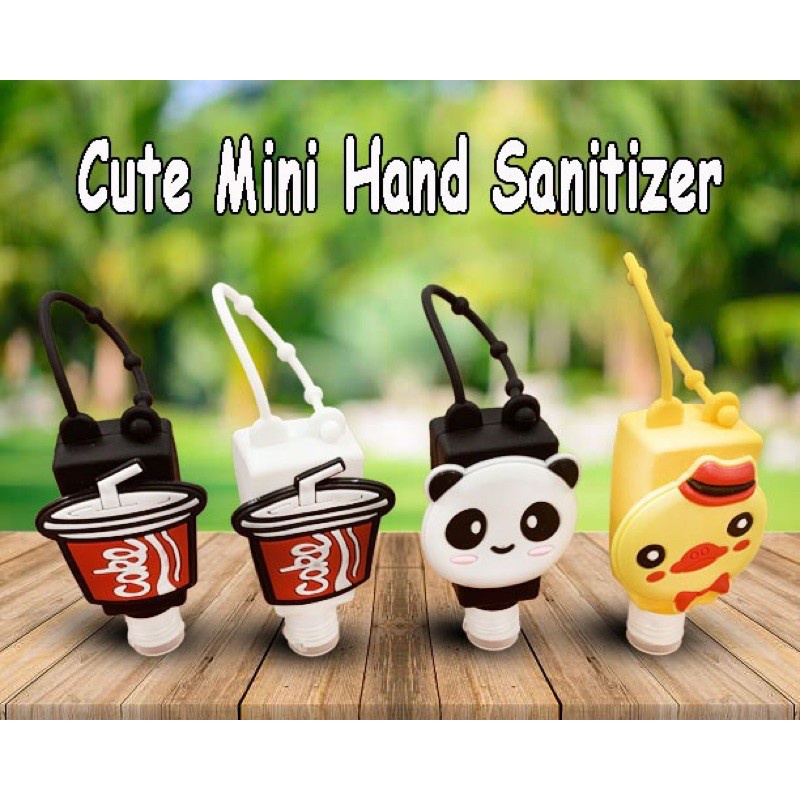 🔥现货READY STOCK🔥Cute Mini Hand Sanitizer / Bag Charm / 消毒液+挂件 | Shopee ...