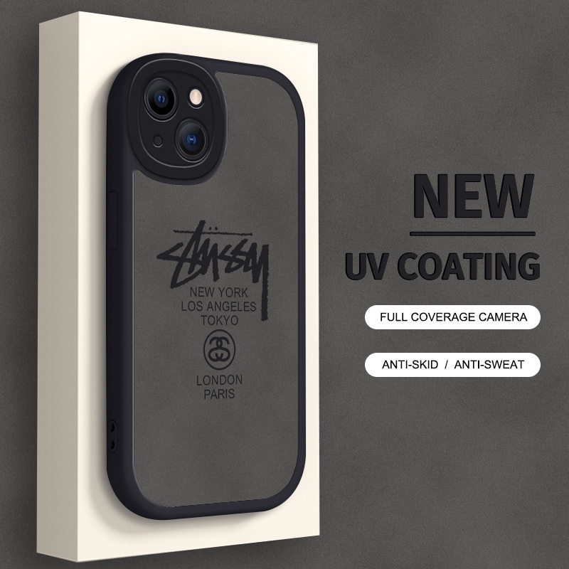 Stussy Camera Protector Case for iPhone 15 14 Pro Max 13 Pro Max 11 12 ...