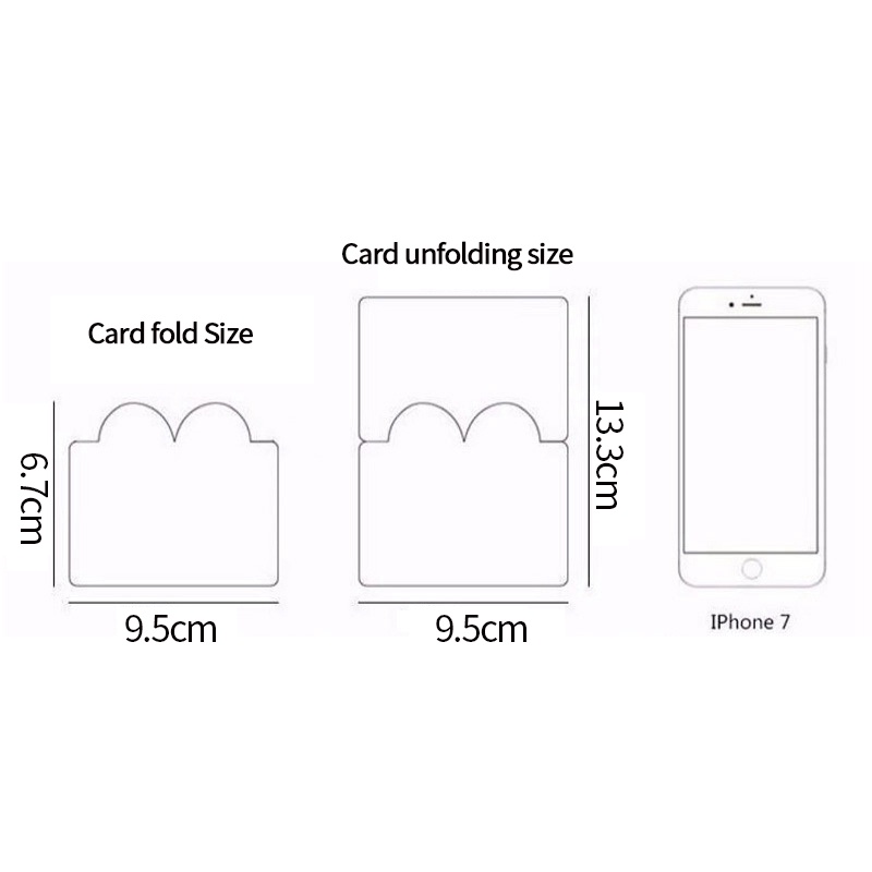 Ins Heart Greeting Cards 3D Graduation Season Cards Birthday Gift Card ...