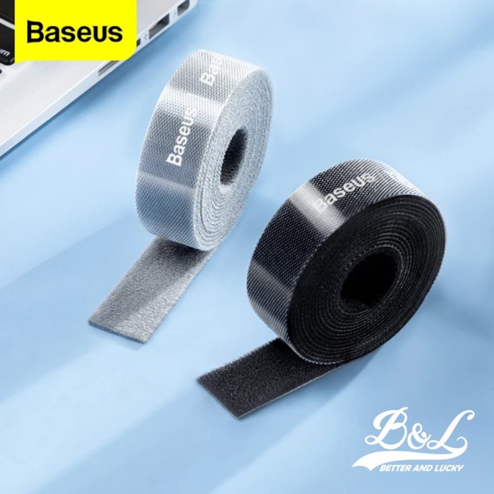 Baseus Velcro Tape Adhesive Strap And Cable Fastener | Shopee Malaysia