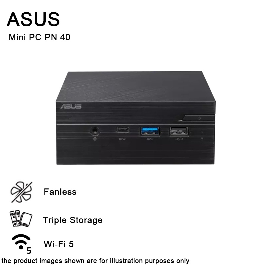 ASUS Mini PC PN40 Intel BAREBONE | Shopee Malaysia