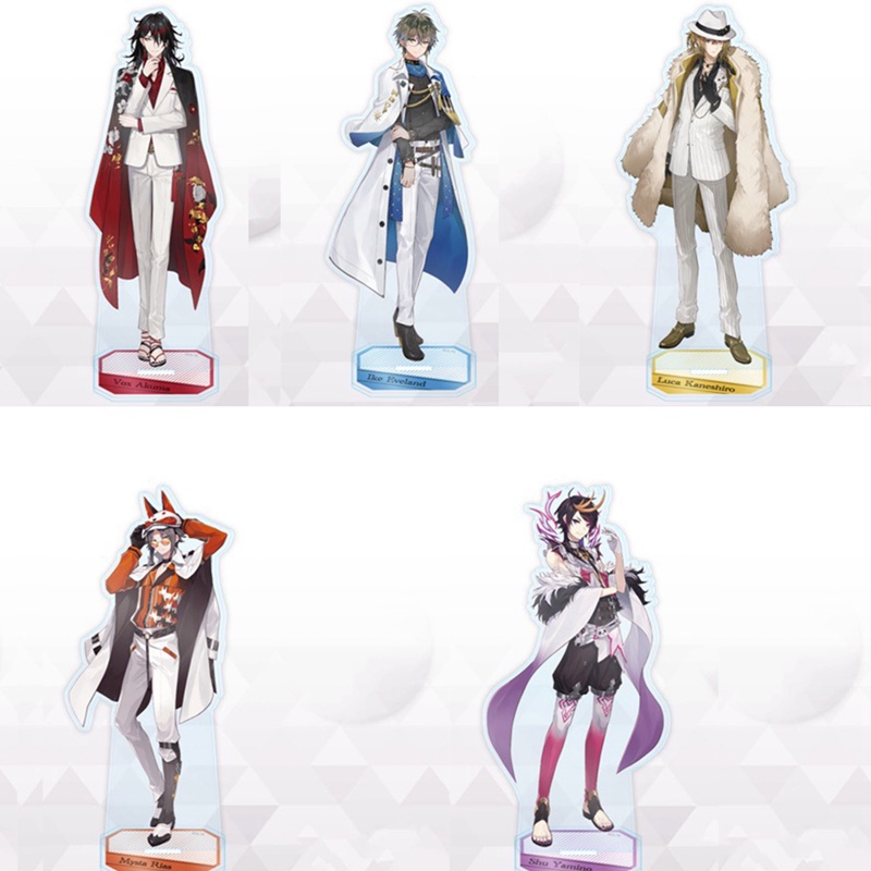 HOSTY Luxiem Rainbow Vtuber Clubs Nijisanji Anime Figures Vox SHU MYSTA ...