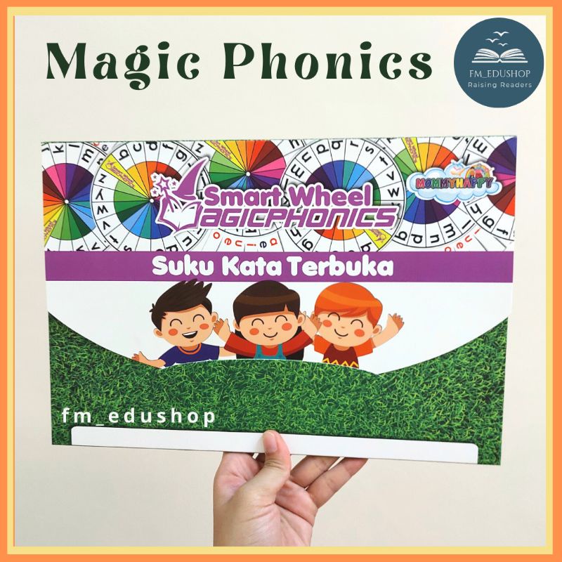 Smart Wheel Magic Phonics Sukukata Terbuka Suku Kata Tertutup Diftong Digraf Phonic | Shopee ...