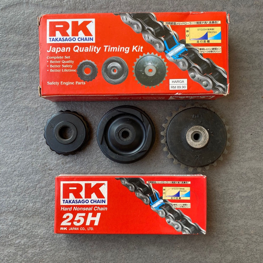 RK TIMING CHAIN DREAM W100 88L RANTAI KECIL | Shopee Malaysia