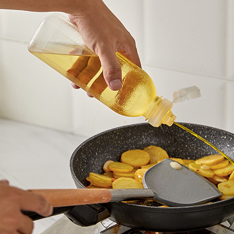 300/500ml Kitchen Oil Bottle Dispenser Squeeze Home Bottles For Oil And ...