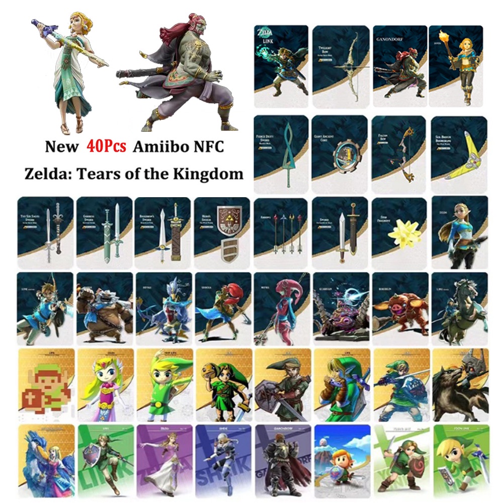The Legend of Zelda Tears of the Kingdom Ganondorf Switch Amiibo NFC ...
