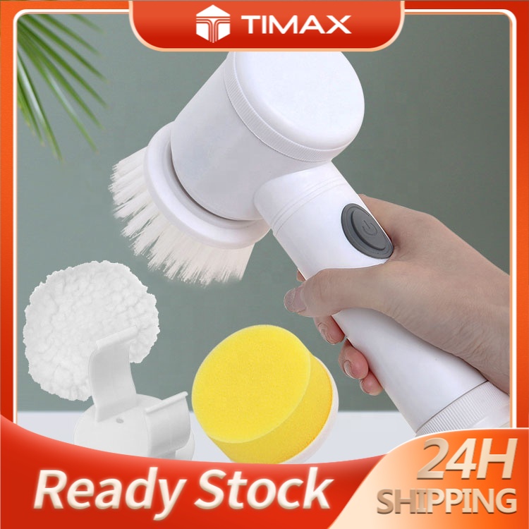 Electric Spin Scrubber Rechargeable Cleaning Tools Magic Electric Brush ...
