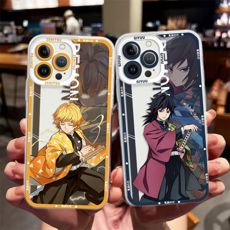 Demon Slayer Casing Compatible for IPhone 14 13 12 11 Pro Max 6 6S 7 8 ...