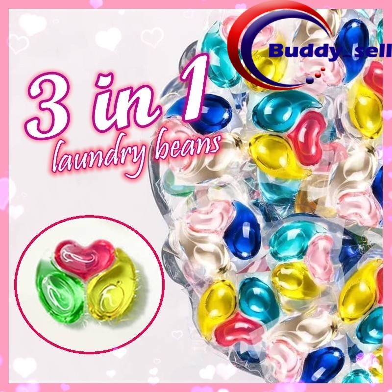 (1 PCS) 3 IN 1 Candy Fragrance Laundry Gel Beads Magic Perfume ...