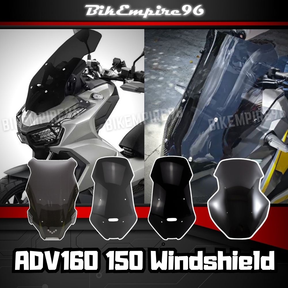 Honda ADV160 ADV150 Windshield Windscreen Fairing Deflector Maximum ...