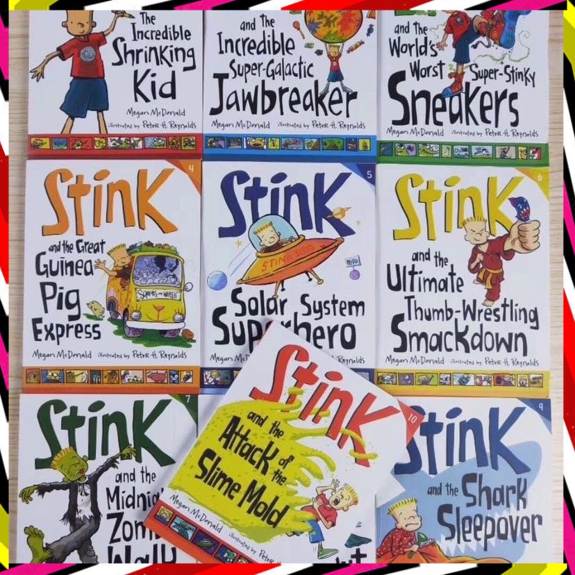 Stink Series Books 10 books set Megan McDonald | Shopee Malaysia