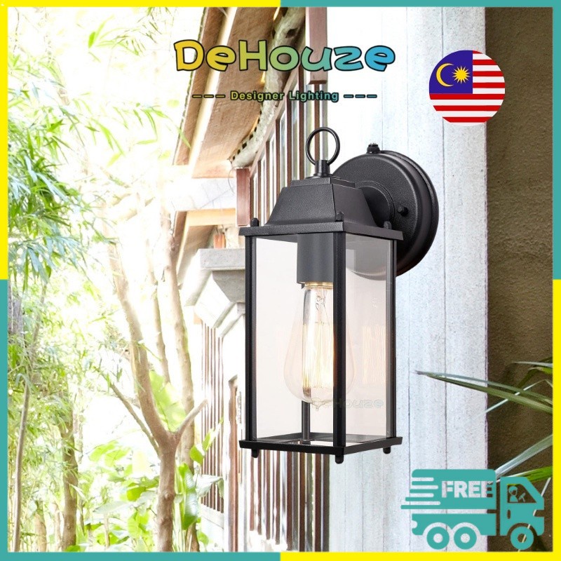 DeHouze Modern Simple Garden Outdoor Wall Light / Weatherproof Outdoor ...
