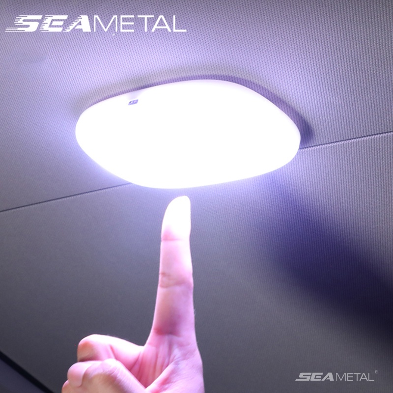 SEAMETAL Magnetic 6 Colors Car Reading Light Car Interior Light Touch ...