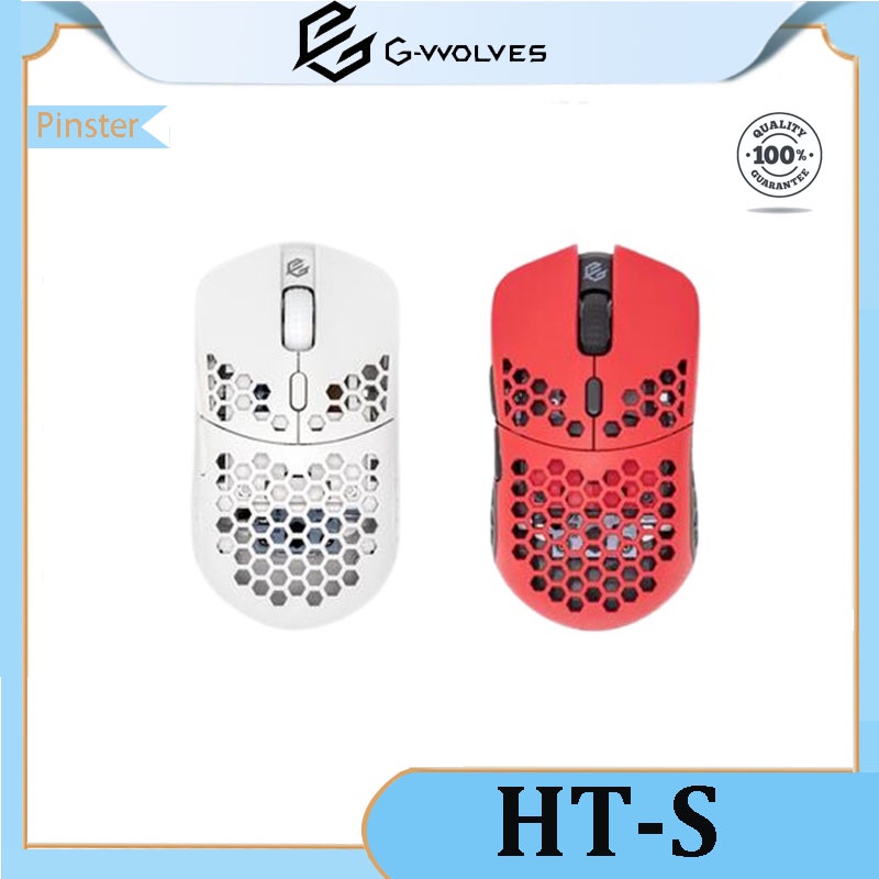 G-WOLVES HT-S Wireless ultra light gaming mouse | Shopee Malaysia