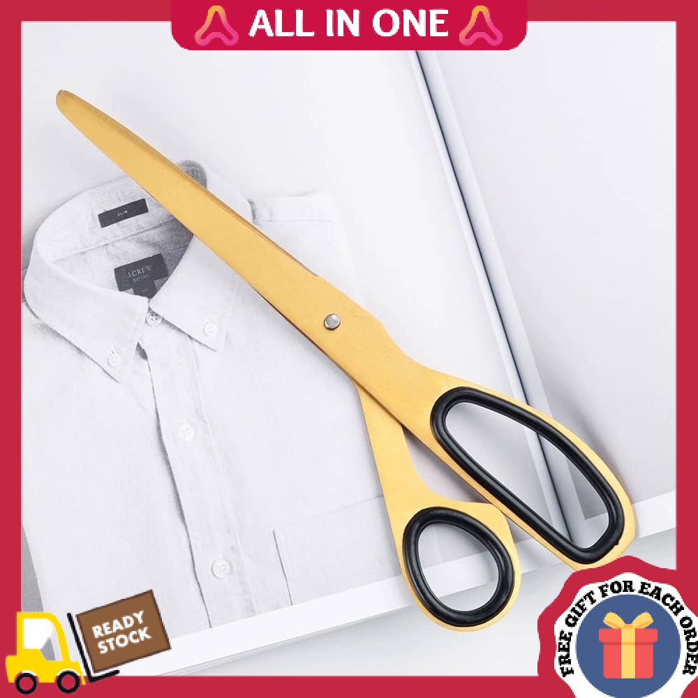 Golden Tailors Scissors Stainless Stain Gunting Tukang Jahit Fabric ...