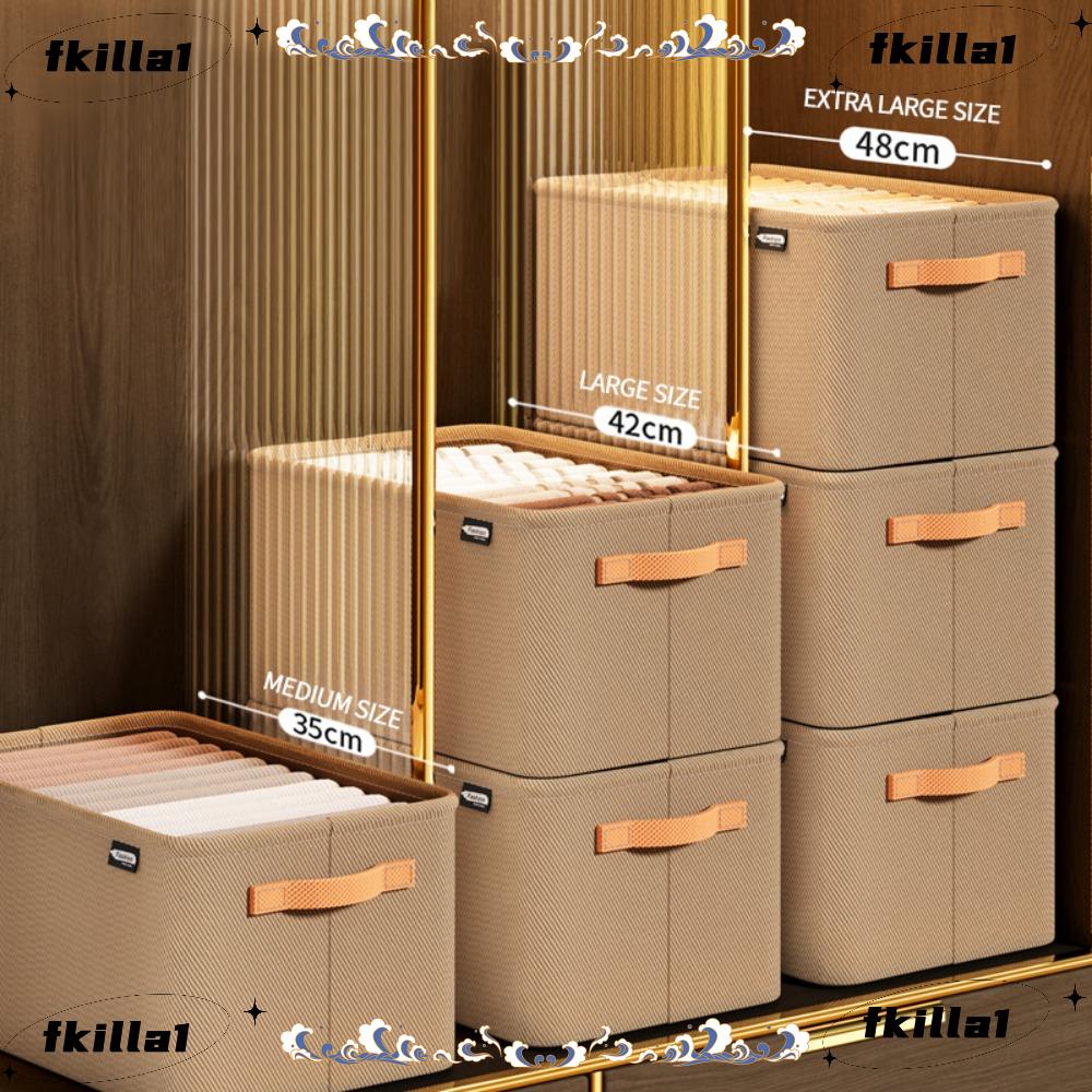 FKILA Clothing Storage Box, Dividers Underwear Storage Drawer ...