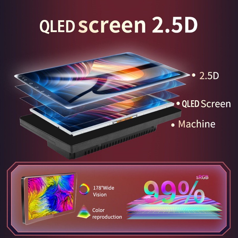 Evean Qled Touch Screen 8 Core 2 6ghz 4g Ram 32g Rom Android Player Car