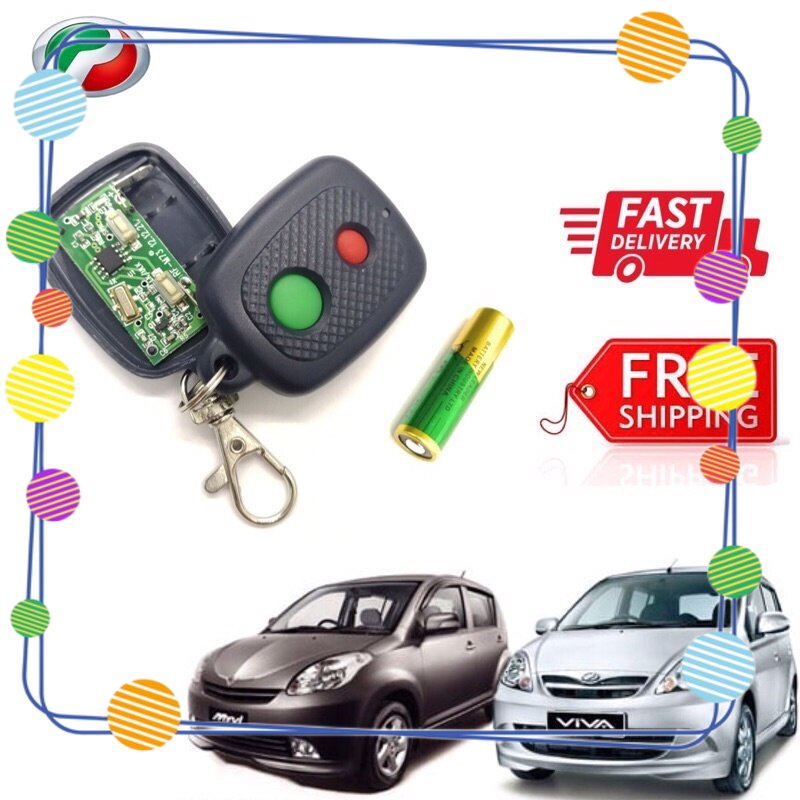 Perodua Remote Alza & Myvi Old / Lagi Best / Icon / Viva Elite / Viva ...