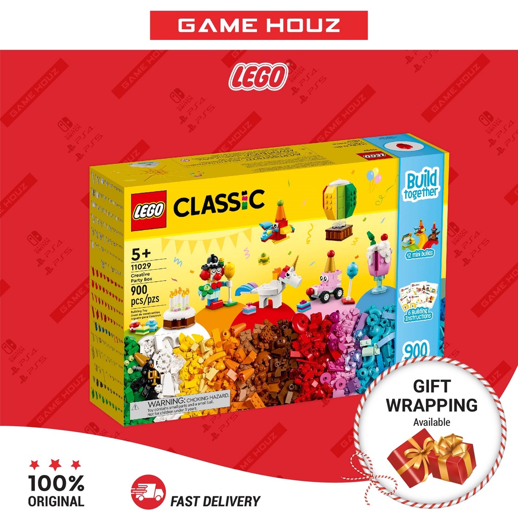 LEGO Classic Creative Party Box (LG11029) | Shopee Malaysia