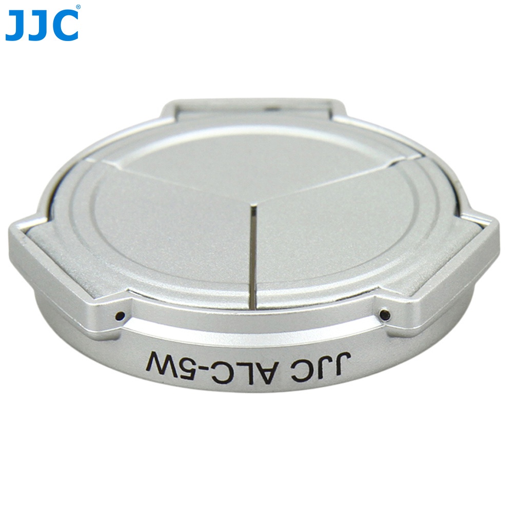 JJC ALC-5W Auto Lens Cap for Camera Panasnic Lumix DMC-LX5 & Leica D ...