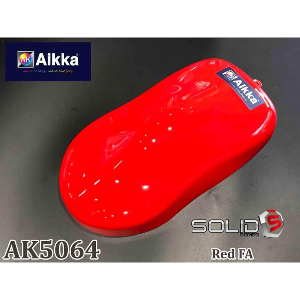 AIKKA AK5064 Red AF | Solid Series | Automotive Color 2K Car Paint ...