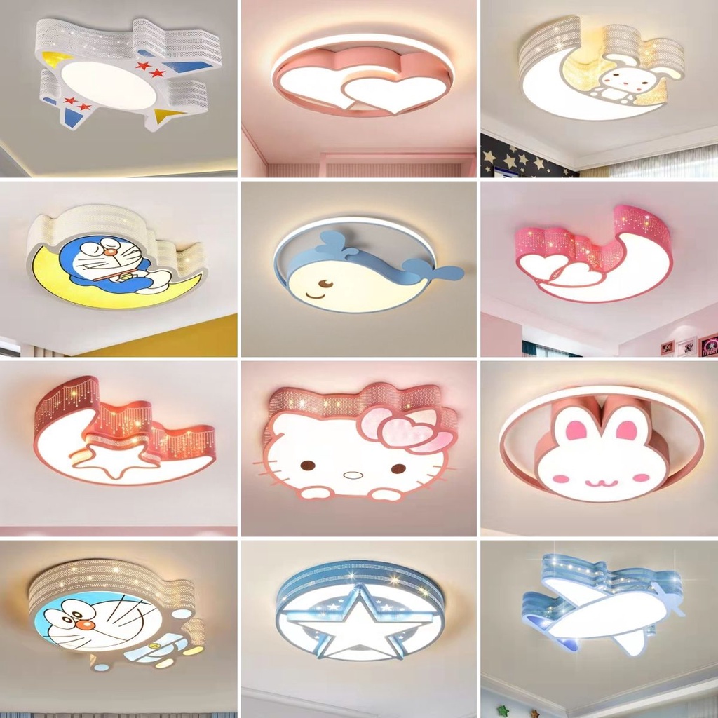 Fashion LED ceiling lights cartoon ceiling lights children's room ...