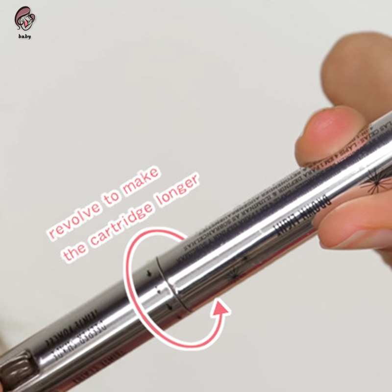 4 in 1 Easy to Wear Eyebrow Contour Pen Defining Highlighting Brow Pen Waterproof ...