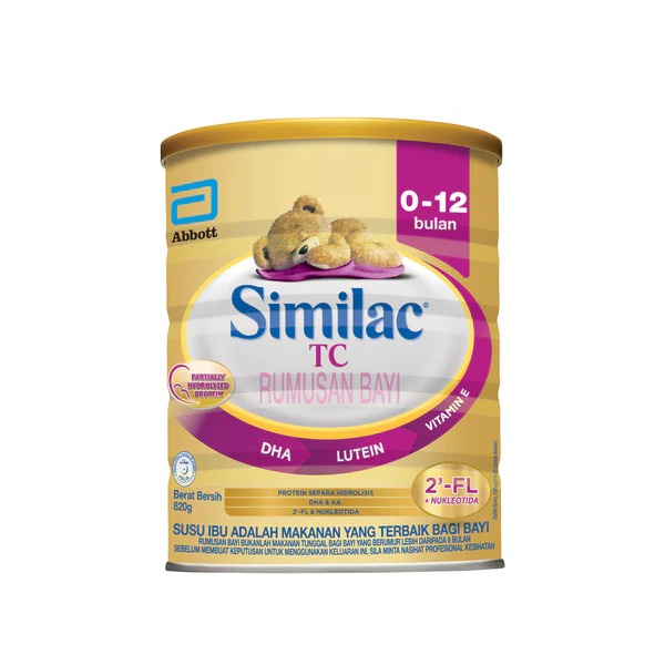 SIMILAC TOTAL COMFORT (TC) 820G 0-12 BULAN (NEW) | Shopee Malaysia