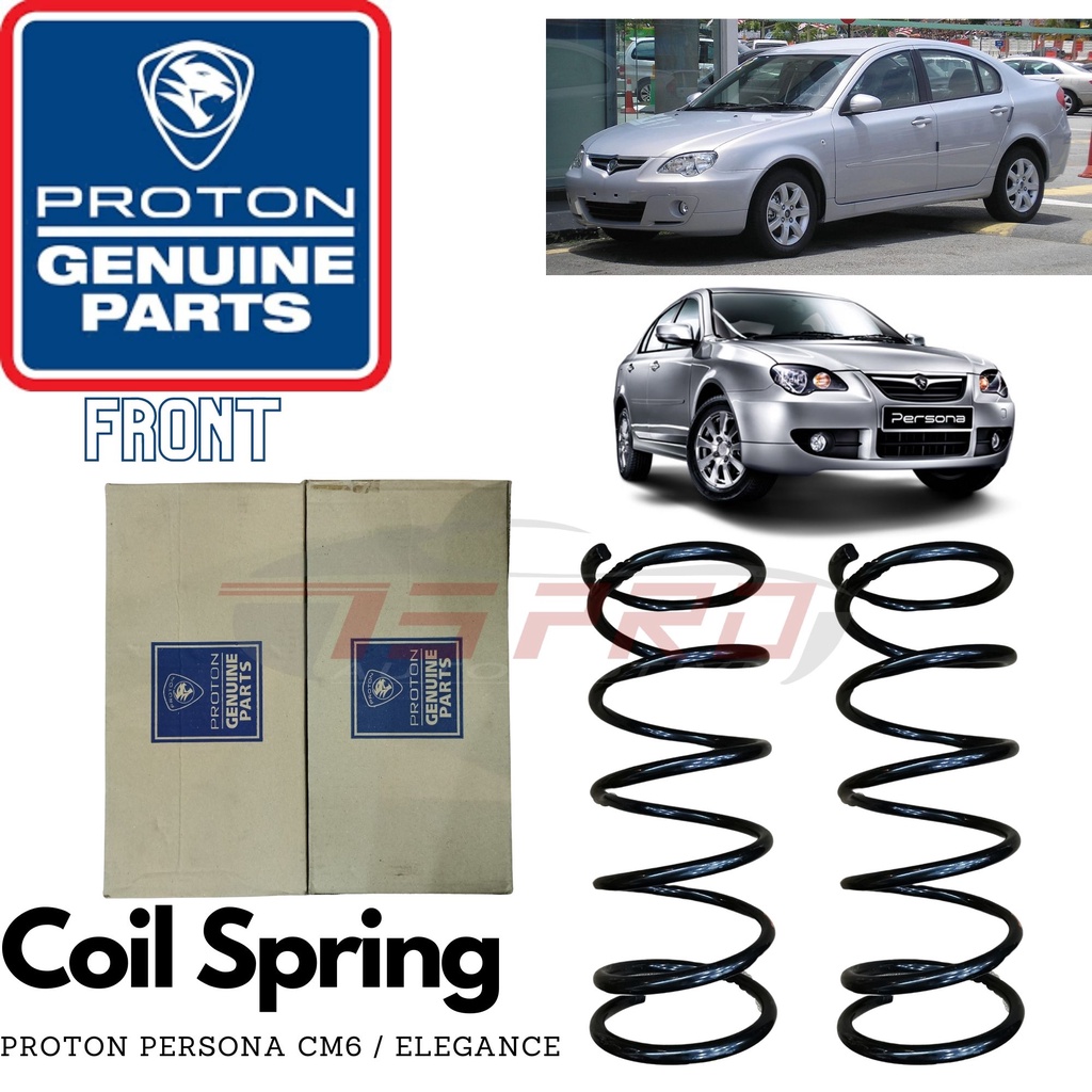 (1Set=2Pcs)Proton Old Persona Elegance Genuine Coil Spring Front Depan ...