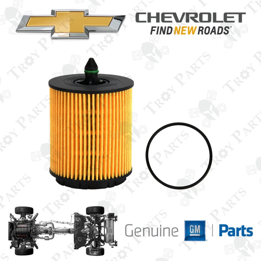 Original Chevrolet Oil Filter for Captiva 2.4 Petrol (93175493 ...