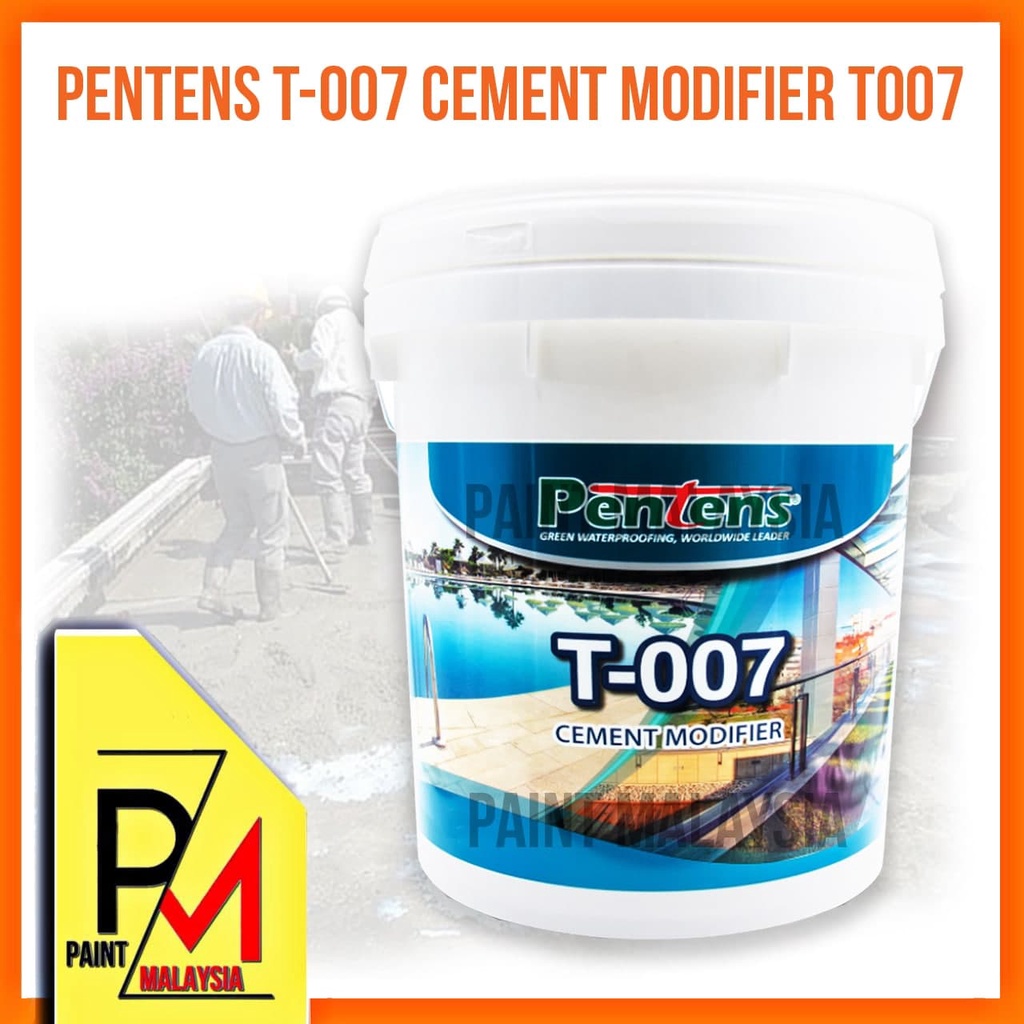 PENTENS T-007 Cement Modifier Waterproofing Coating WP Primer 4KG ...
