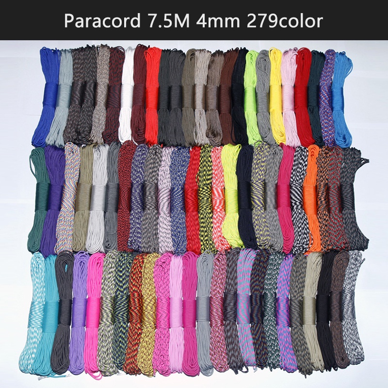 AONIJIE Lin01 7 Strand Paracord Nylon Rope - 279 Colour (4mm/550lb/25ft/7.5m) | Shopee Malaysia