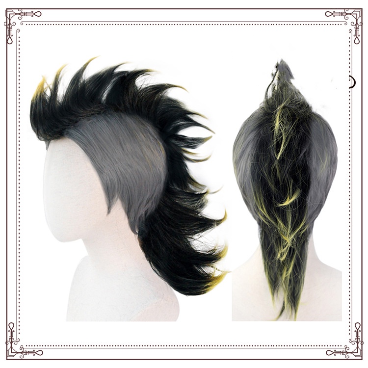 Misscoo Shinazugawa Genya Cosplay Wig Demon Slayer Genya Short Heat ...