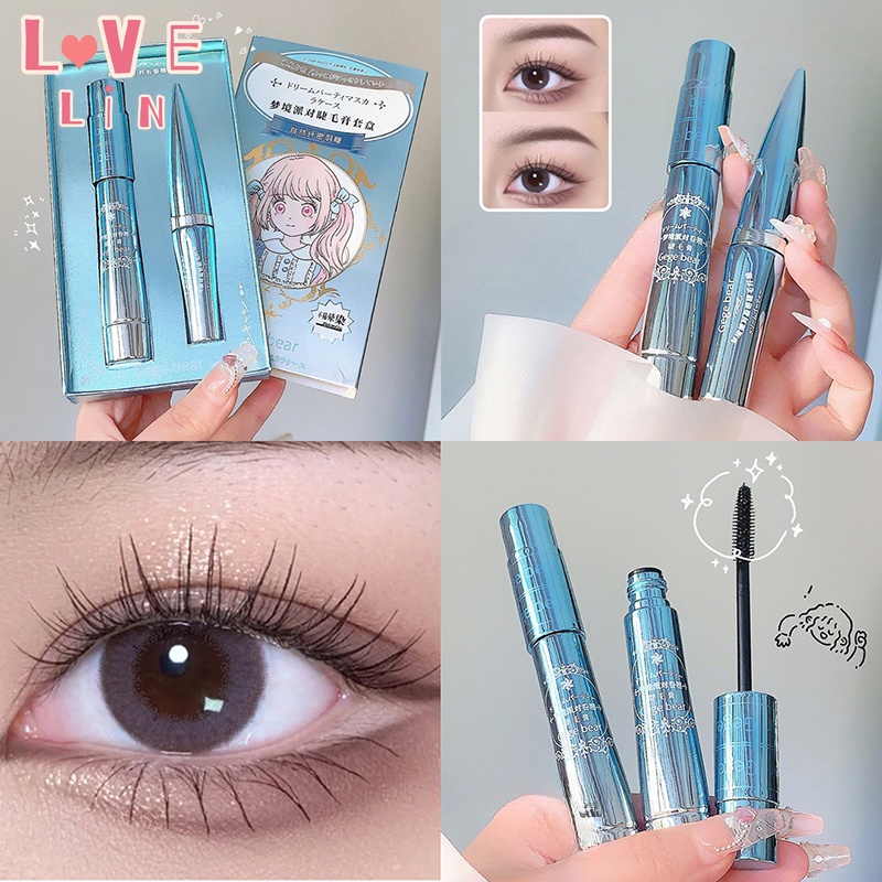 【Lovelin】Gege bear Fiber base mascara box waterproof length is not easy ...