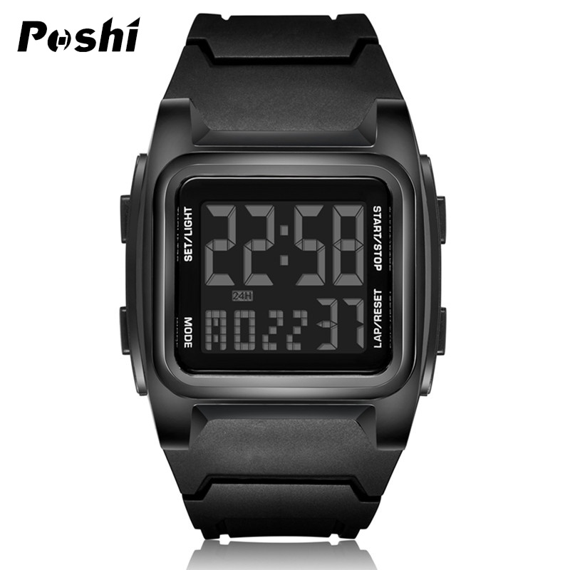 Original POSHI Sport Watch for Men Luxury Multifunctional Stopwatch ...