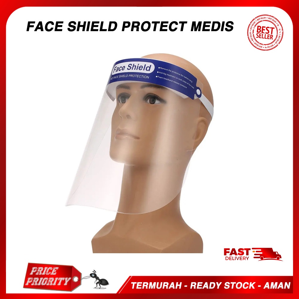 Ppe Medical Personnel Face Shield Safety Face Shield Strong Material ...