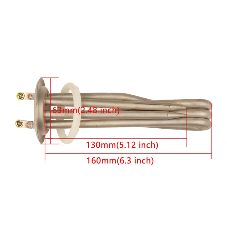 63mm cap high-quality boiler electric heat tube 8mm,3KW 220V heating ...