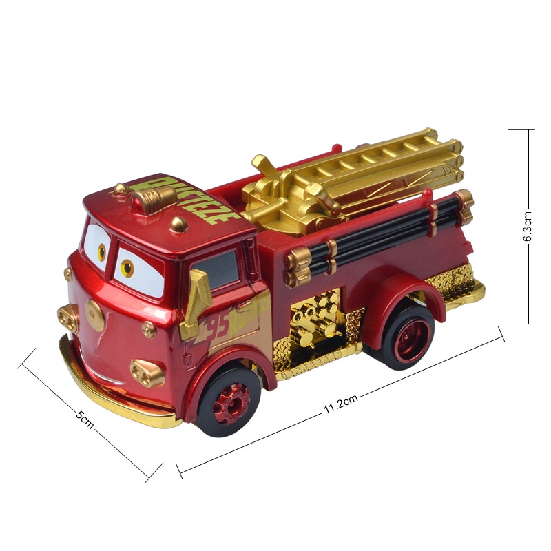 Pixar Cars 3 Lightning McQueen Rust-Eze Mater 1:55 Diecast Metal Alloy ...