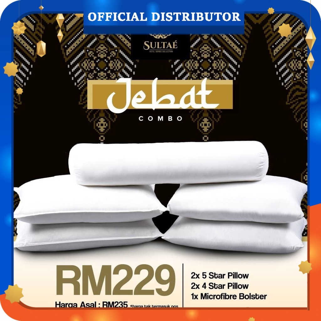[FREE SHIPPING*] Bantal The Sultan | Sultera Pillow - [SET | PACKAGE ...