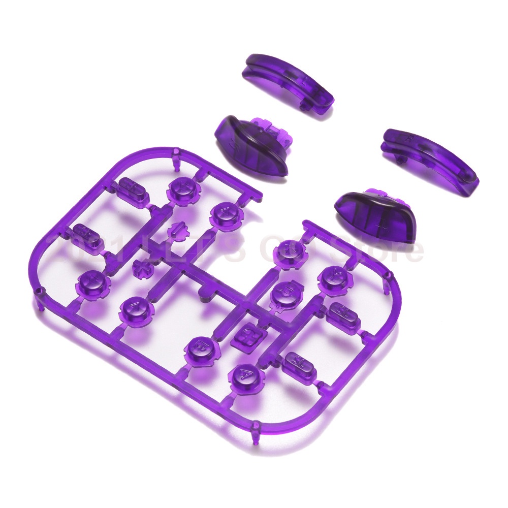 Nintend Switch / OLED DIY Transparent Colorful ABXY Buttons Directions ...
