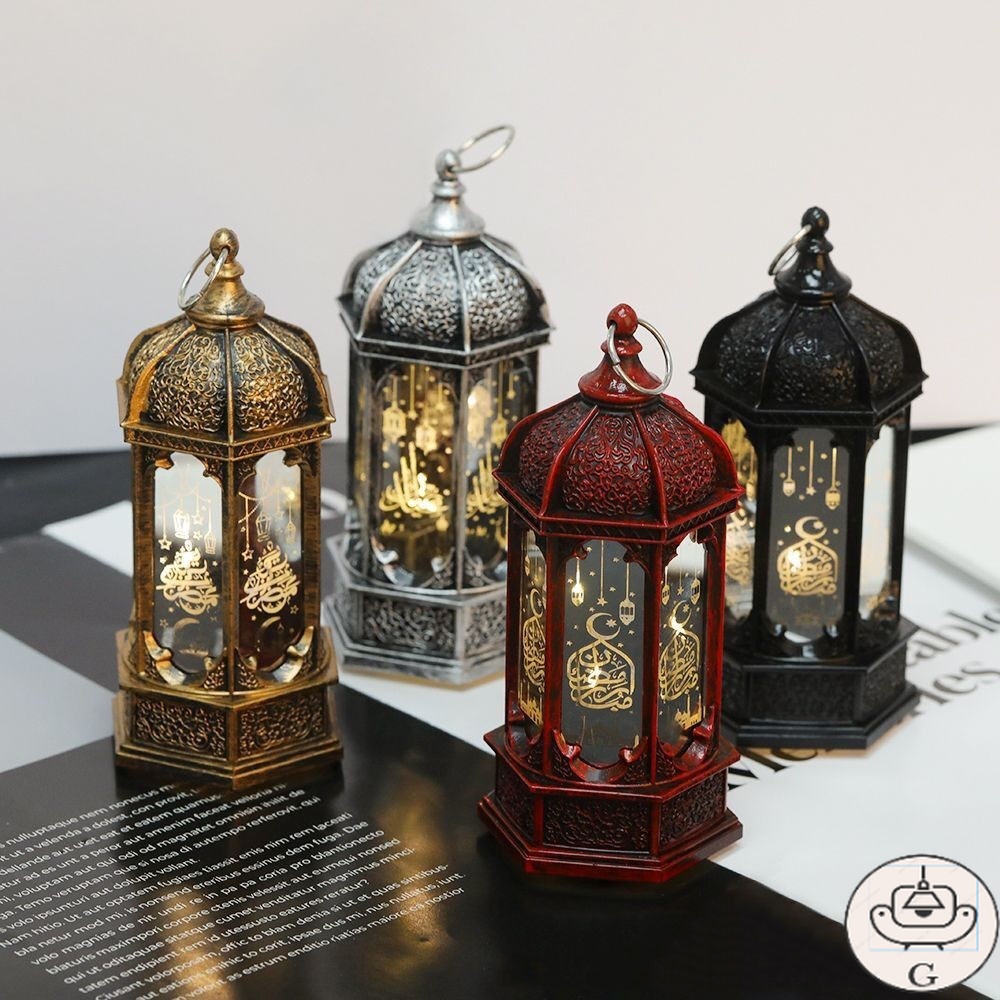 GS Retro Eid Al Adha Islamic Festival Lamp /Ramadan Wind Lights LED ...