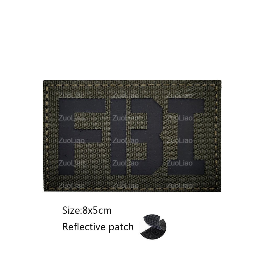 Velcro Patch Reflective Letter FIRE SF USAF CTRU JFO GOON Luminous ...