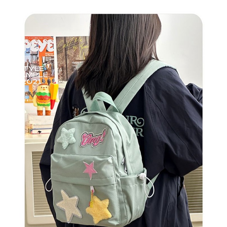 Japanese Style ins Style Soft Girl Cute Girl Backpack Small Size ...