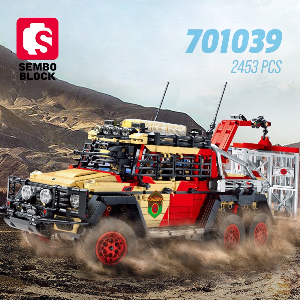 Sembo Block 701039 Ancient Hunter Construction Vehicle Techniaue Series ...