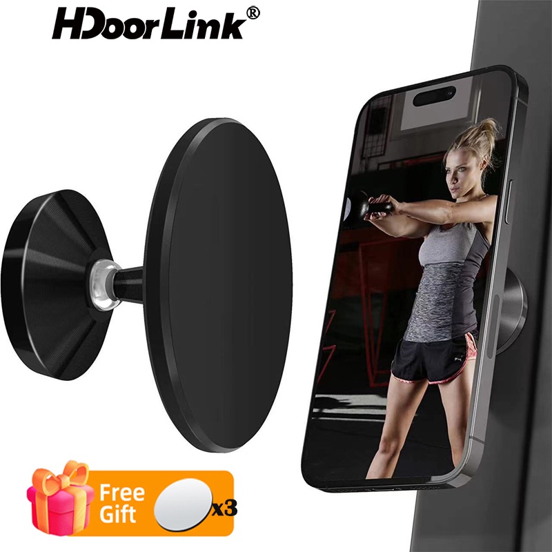 HdoorLink Universal Double-Sided Magnetic Phone Holder Dashboard Mobile ...