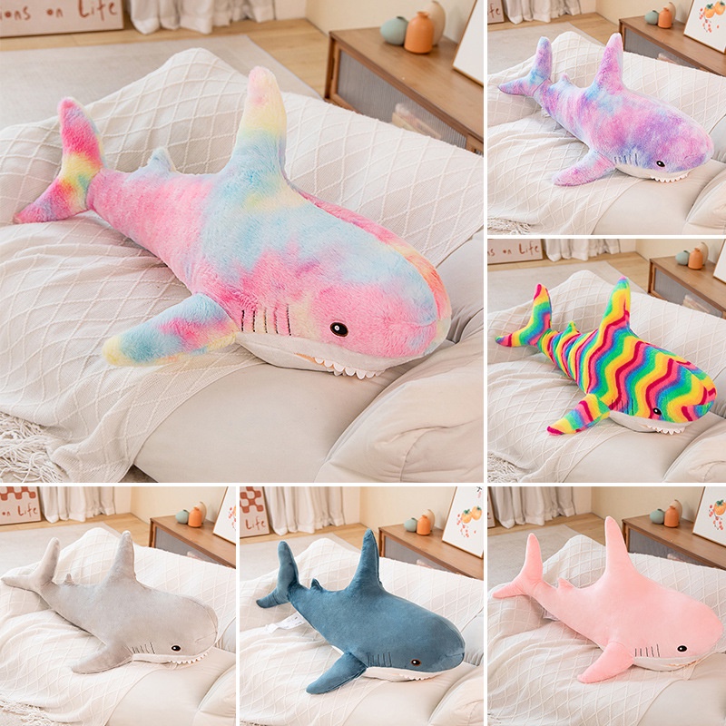 30cm Shark Throw Pillow Plush Toy/ Shark Doll Simulates Sleeping Doll ...